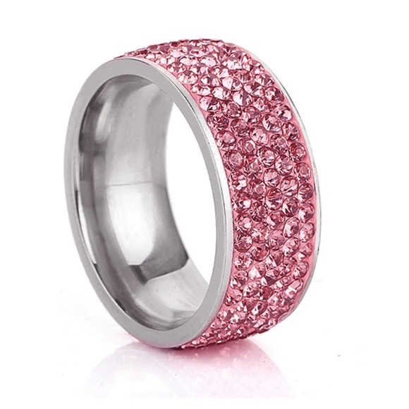 Olivia's Store | Jewelry | Nwt 5 Row Crystal Bands Multi Colors ...